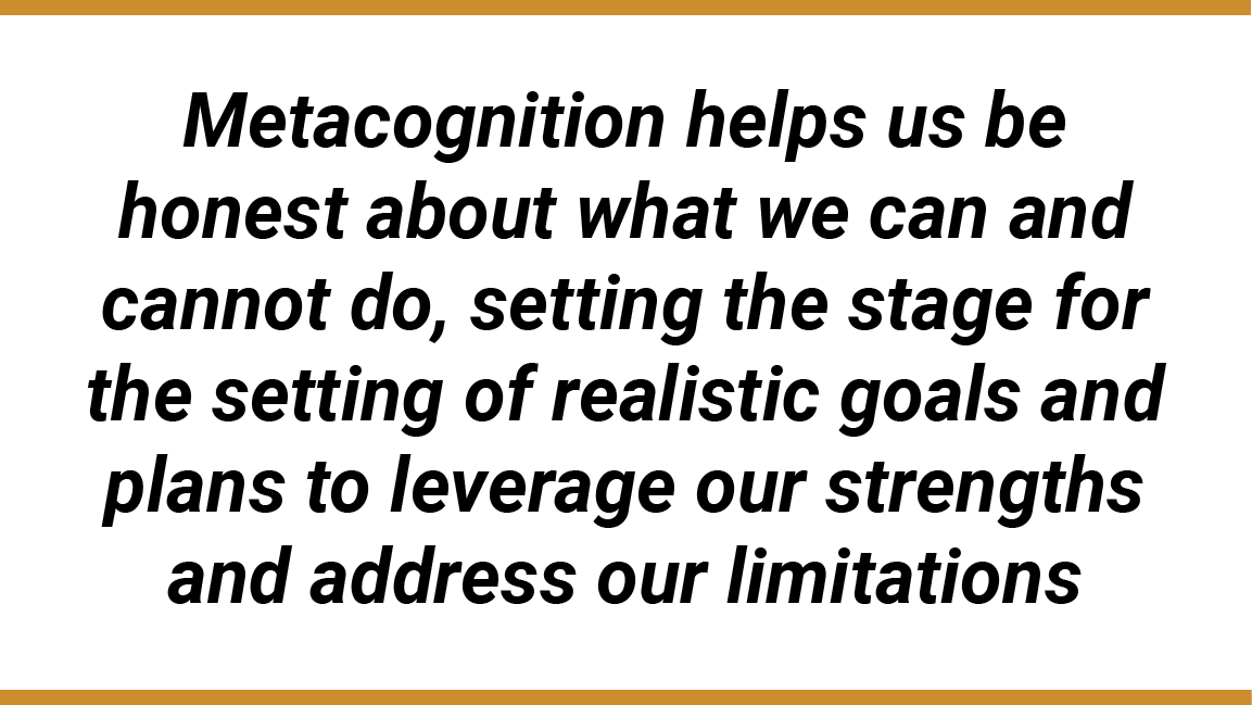 Metacognition: A Reflective Pathway to Growth and Healing - De Pree Center